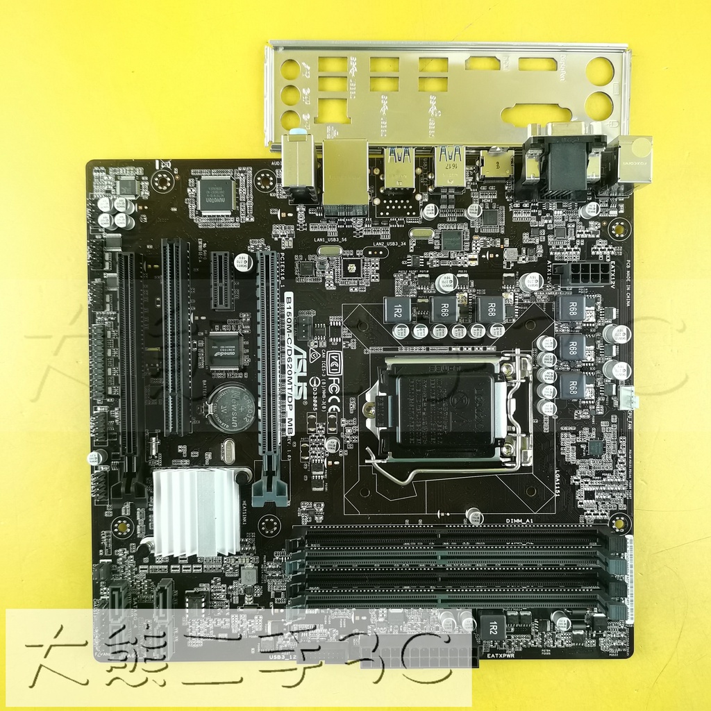 主機板 1151 ASUS B150M-C/D620MT/DP_MB B150 D4x4 內顯 (940)【大熊 | 蝦皮購物