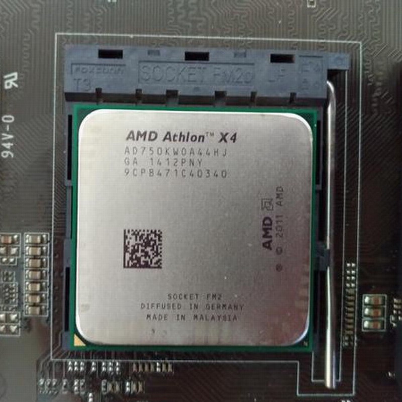 AMD Athlon X4 750K【3.4G】四核處理器+華碩A78M-A 主機板+4GB記憶體、整組賣有附擋板與風扇 | 蝦皮購物