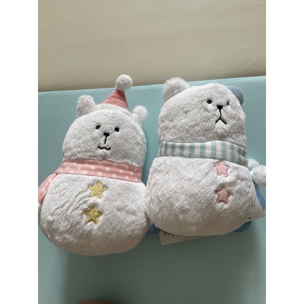 全新 絕版 一對一起賣 宇宙人 craftholic 雪人 聖誕節 娃娃 玩偶 收藏品 | 蝦皮購物