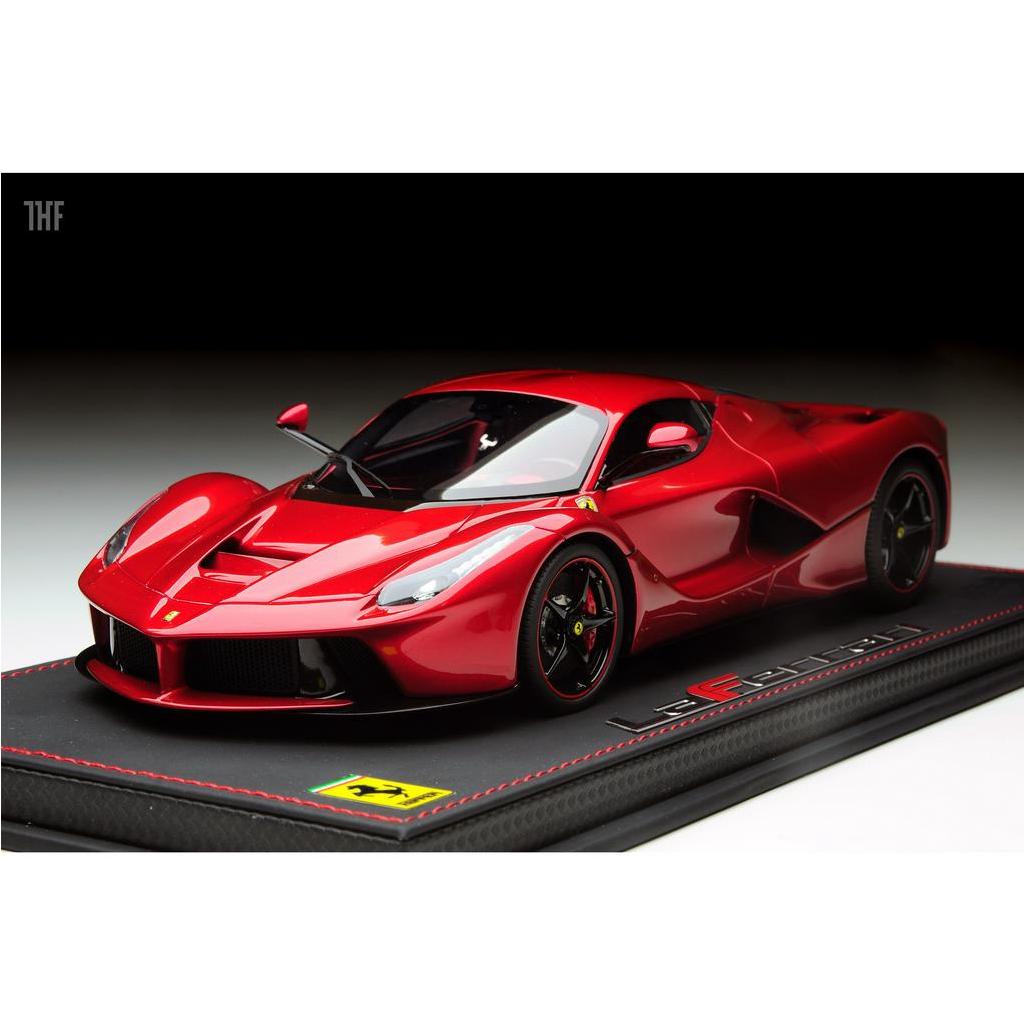 Ferrari Laferrari Lewis Hamilton 2021 金屬紅 含展示罩 1/18 BBR | 蝦皮購物