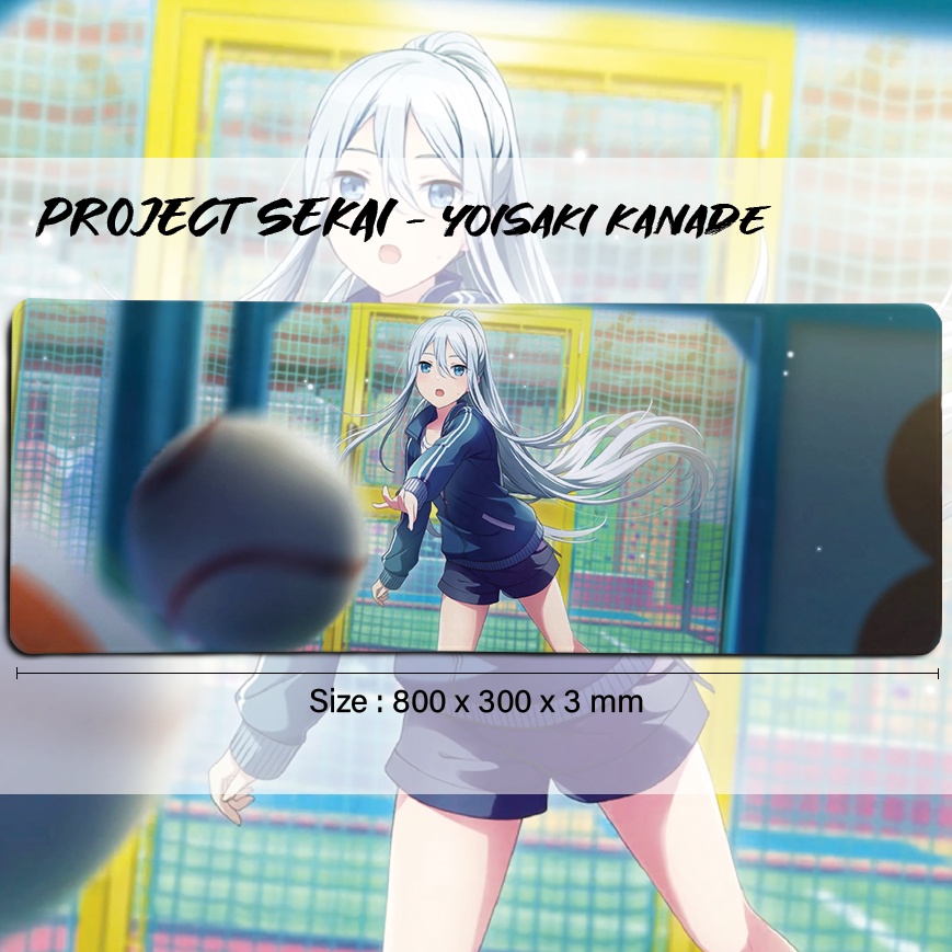 計劃宵崎奏世界project Sekai Yoisaki Kanade 800*300mm 遊戲鼠標墊 | 蝦皮購物