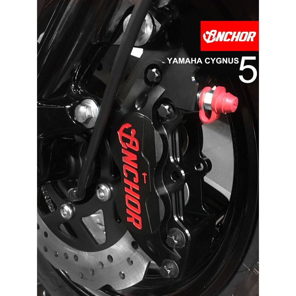 【小港二輪】免運 Anchor 銨科 免卡座CNC 直上型對四卡鉗 FORCE. SMAX ABS 改裝 | 蝦皮購物