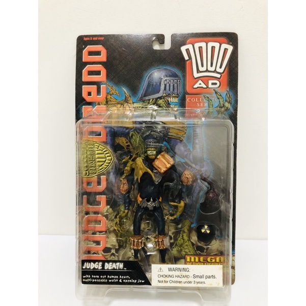 2000 AD Judge Death 死亡判官 全新未拆吊卡 判官爵德系列 | 蝦皮購物