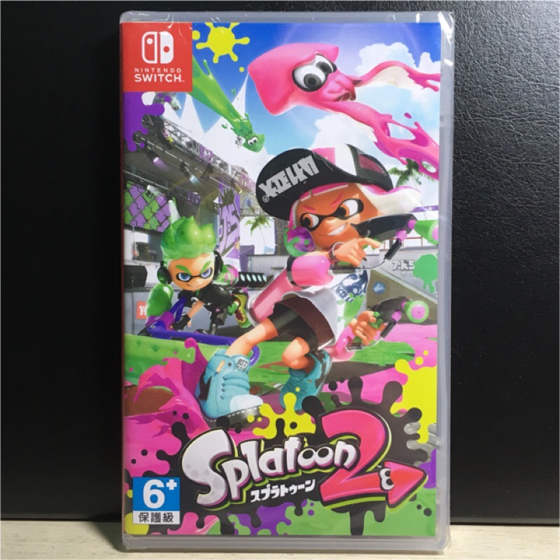 【阿杰收藏】漆彈大作戰2 日文版【NS二手】 Splatoon2 Switch遊戲 | 蝦皮購物