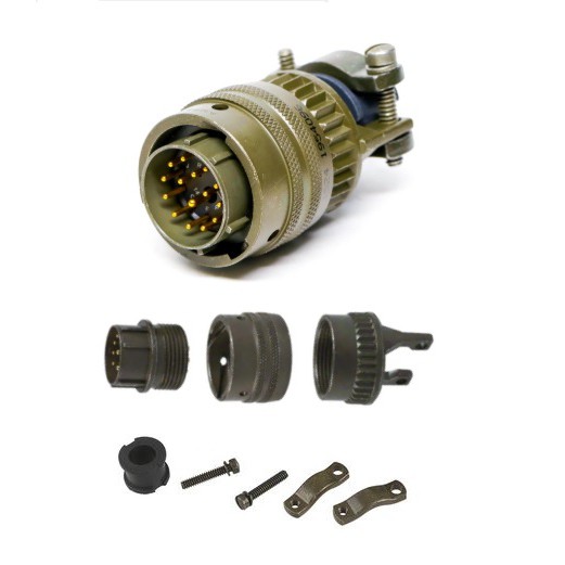 PT06A-14-12P(SR) 12P 公端 Amphenol 軍規接頭連接器(含稅)【佑齊企業 iCmore】 | 蝦皮購物