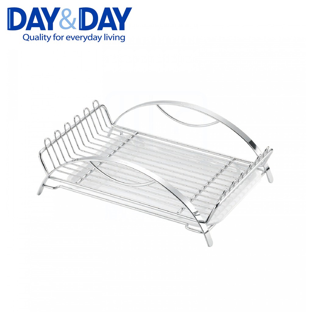 《DAY&DAY 日日》桌上型置物架 ST3008D 附滴水盤 304不鏽鋼 頂級鍍鉻表面防護處理 台灣製造【免運費】 | 蝦皮購物