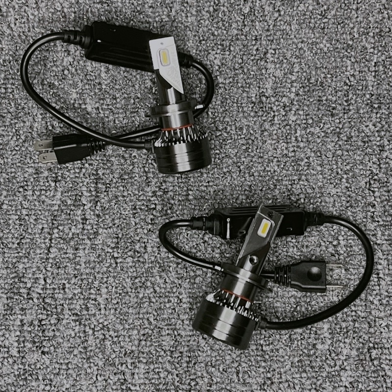 H7 H4 LED 大燈 白光 勁戰 水冷 BWS Force2.0 jet drg rx many | 蝦皮購物