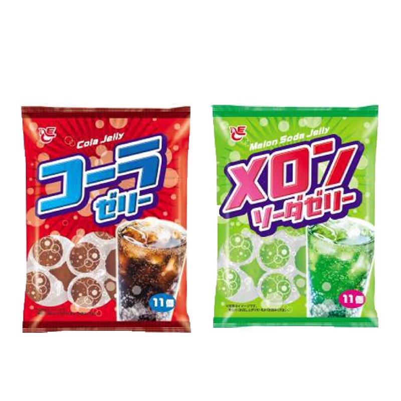 【佐賀屋】現貨🇯🇵日本ACE Cola Jelly可樂果凍11顆入/哈密瓜蘇打果凍11顆入 | 蝦皮購物