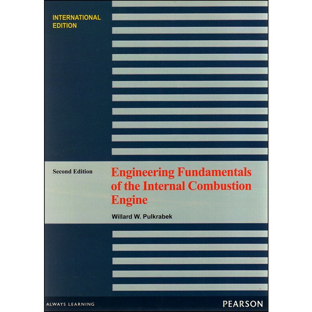 Engineering Fundamentals of the Internal Combustion Engine 2/E PULKRABEK 9789862801093 | 蝦皮購物