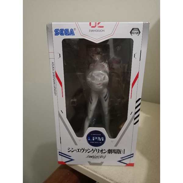 日版 SEGA LPM EVA 新世紀福音戰士 劇場版 明日香 Last Mission 白色駕駛服 | 蝦皮購物