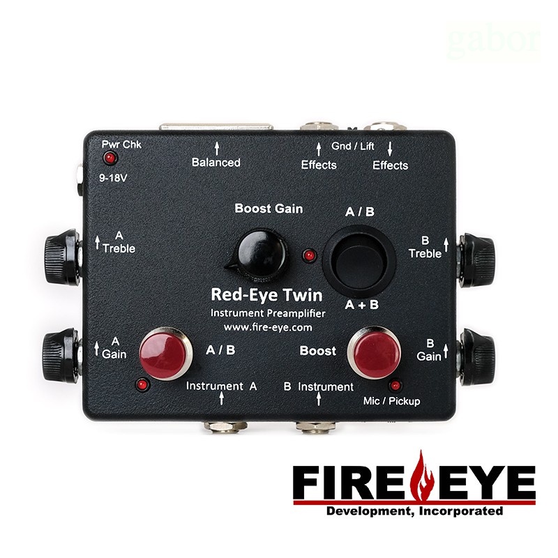Fire eye 木吉他前級 Red eye Twin MK2 雙軌 美國專業手工 【黃石樂器】 | 蝦皮購物