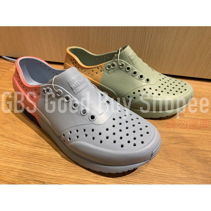 【GBS】Native LENNOX 雷諾系列淡漠沙幕男女休閒鞋洞洞鞋 11105002-4144 2104新品 | 蝦皮購物