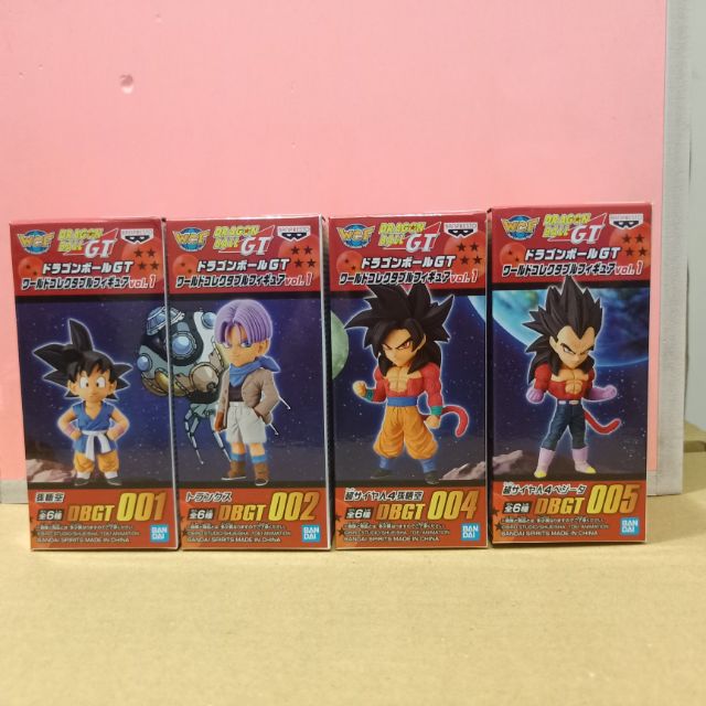 客訂限定下單 代理版 WCF 七龍珠 GT Vol.1 海外限定版 小全四款 超四悟空 達爾 特南克斯 小悟空 全新未拆 | 蝦皮購物