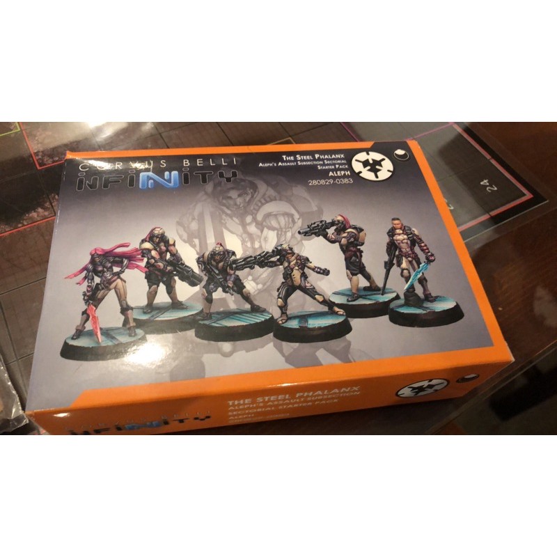 infinity the game 絕版鐵方陣 The Steel Phalanx ALEPH Starter Pack | 蝦皮購物