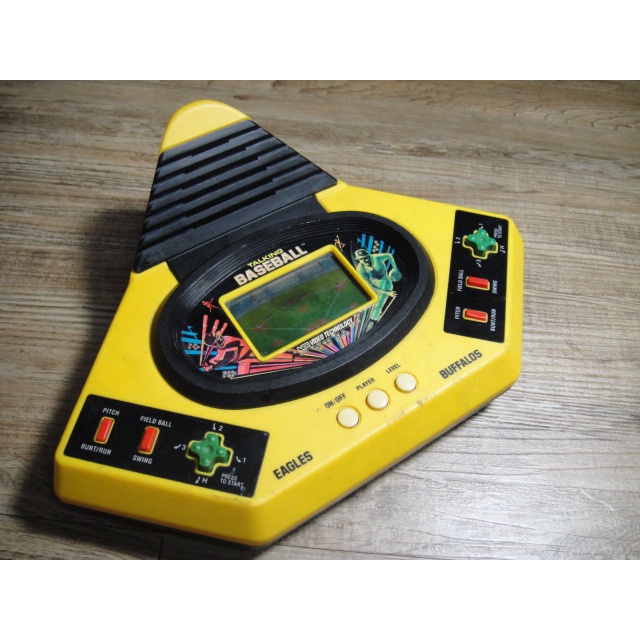 故障機 懷舊掌上型電玩1986 Talking Baseball VTech Video Technology | 蝦皮購物