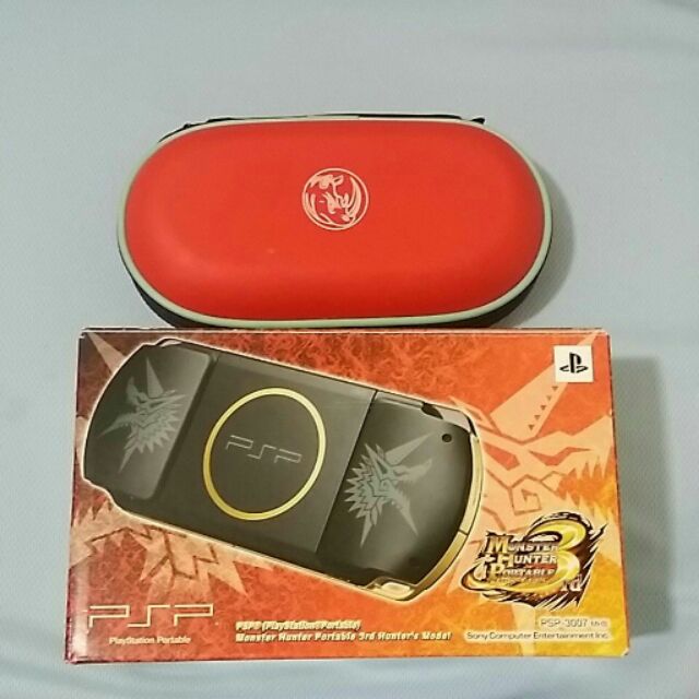 Psp 3007型 魔物獵人3rd 限定機 絕版 MH3 monster hunter 3rd | 蝦皮購物