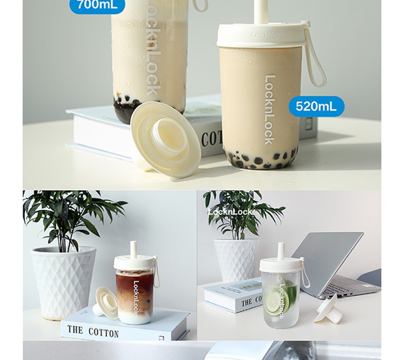 【少量現貨、登記預購】樂扣樂扣奶茶杯（Lock&Lock）360° 搖擺吸管杯｜700mL • 520mL | 蝦皮購物