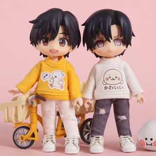 《絕版現貨》【風閣】破洞牛仔褲-ob11/黏土人/gcs/12分娃/娃褲/娃衣/衣服/褲子/牛仔裤/破洞褲/娃服 | 蝦皮購物