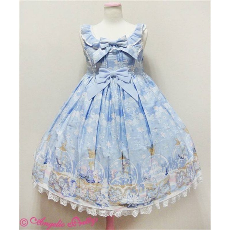 降價急售!!Angelic Pretty AP 雪球 水晶球 lolita 蘿莉塔 洛麗塔 jsk 山品 | 蝦皮購物