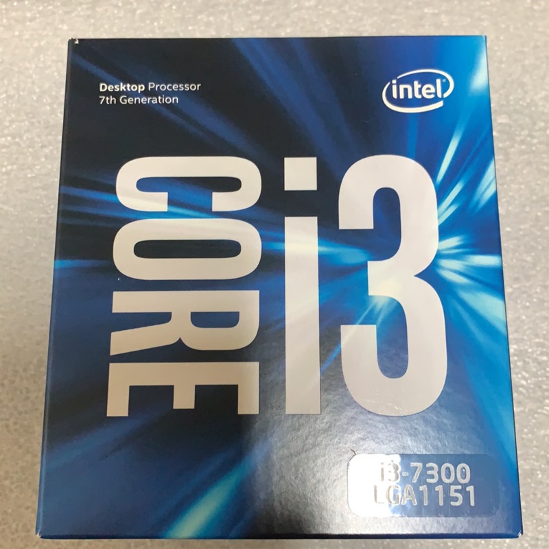 全新 未拆封 Intel I3 7300 1151 CPU | 蝦皮購物