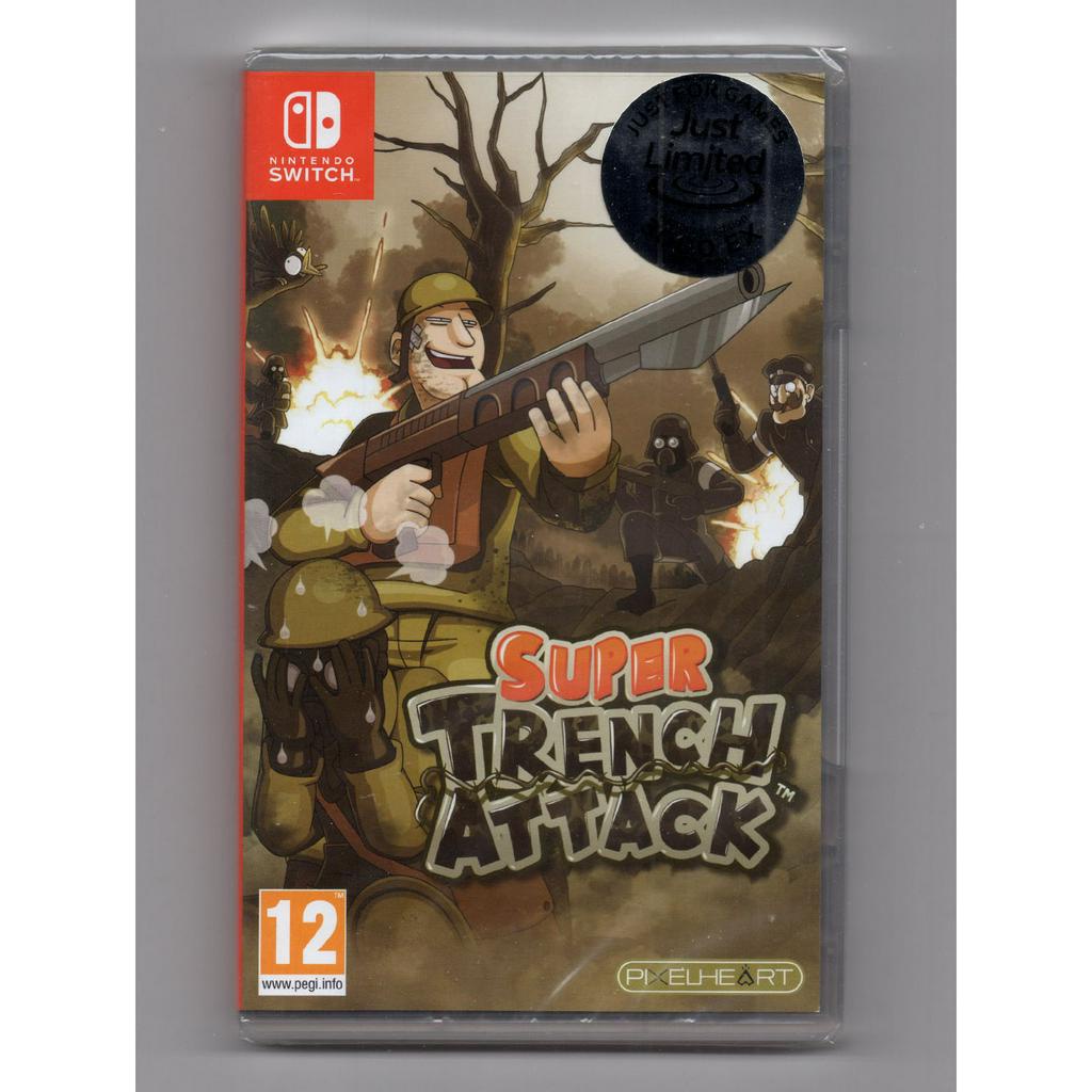 全新 NS Switch 超級戰壕大戰 Super Trench Attack 射擊遊戲 全球限量發行 | 蝦皮購物