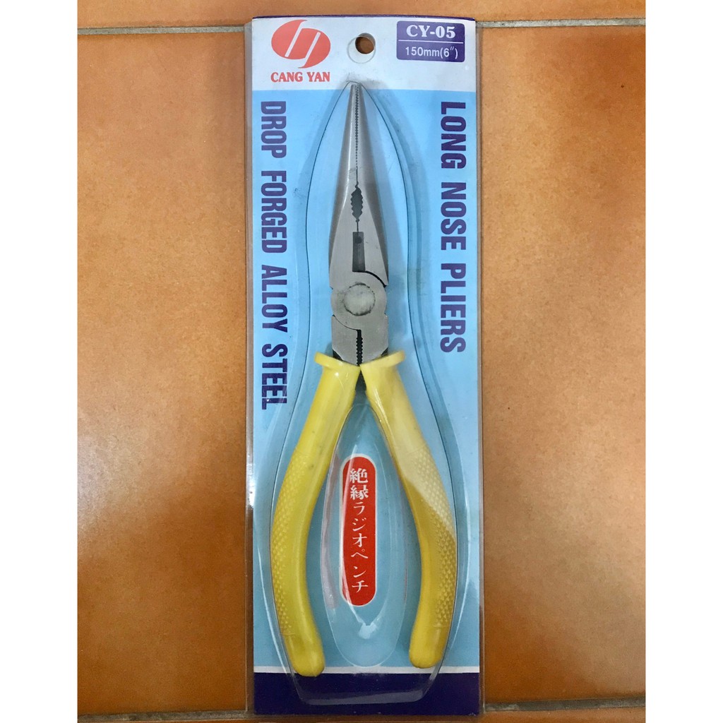 CANG YAN CY-05 150mm 6"尖嘴鉗 庫存貨/現貨供應 | 蝦皮購物