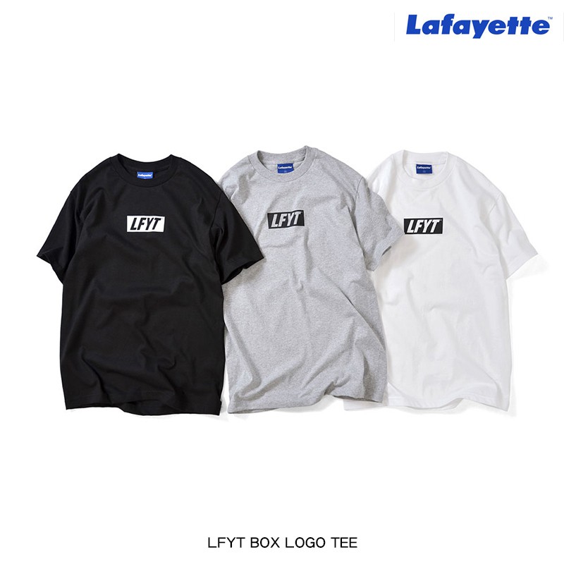 𝙇𝙀𝙎𝙎𝙏𝘼𝙄𝙒𝘼𝙉 Lafayette LFYT BOX LOGO TEE 台灣總代理 | 蝦皮購物