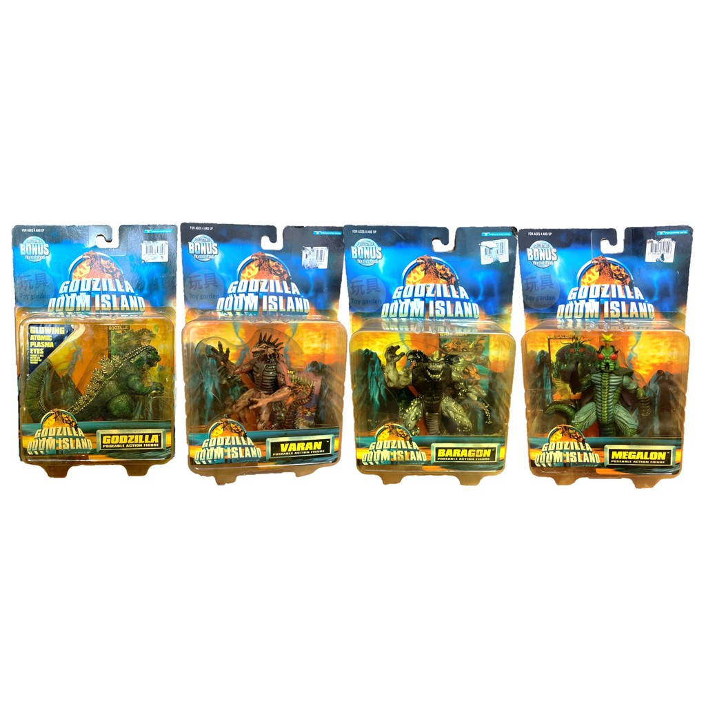 [絕版品出清]哥吉拉系列_Godzilla Doom Island_Poseable action figure 共四款 | 蝦皮購物