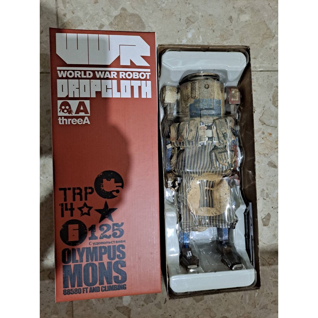 3A TOYS / ThreeA 】（二手）WWR SLAUGHTER HOUSE DROPCLOTH | 蝦皮購物