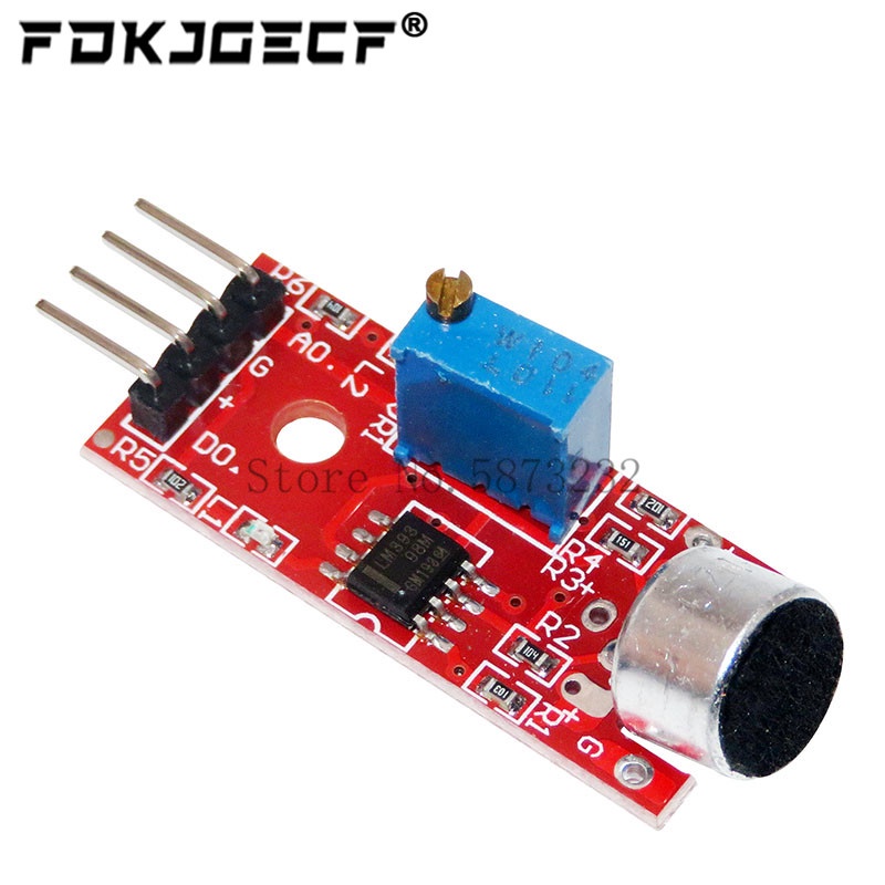 KY-037 Arduino AVR PIC 高靈敏度聲音麥克風傳感器檢測模塊 | 蝦皮購物