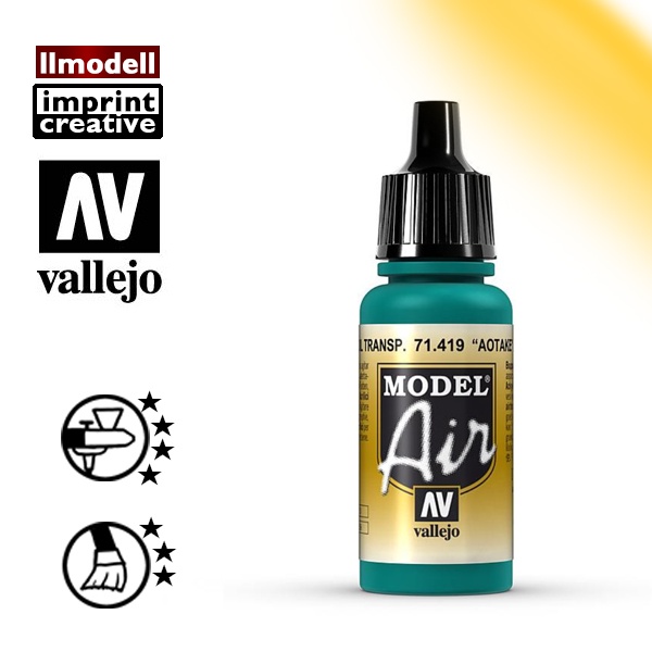 AV Vallejo 71419 日本戰機機艙竹青藍色 Aotake Blue 模型漆 鋼彈水性漆顏料 噴筆 郡氏C57 | 蝦皮購物