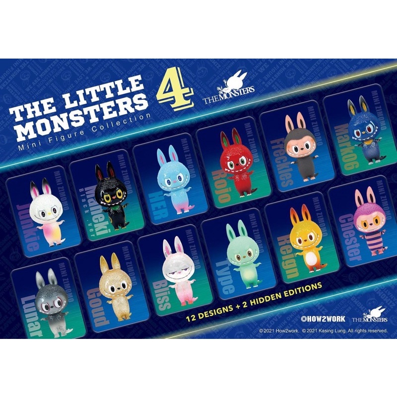 （現貨）Zimomo 4代 how2work 限定盒 labubu 泡泡瑪特 | 蝦皮購物