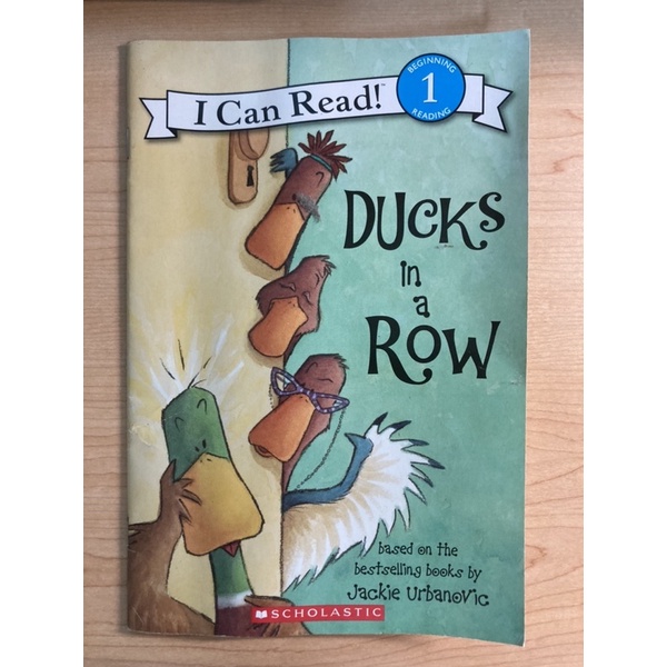 二手英文繪本 I can read系列 - DUCKS in a ROW | 蝦皮購物