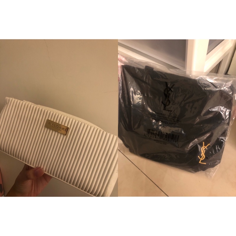 寶格麗化妝包 YSL帆布袋 | 蝦皮購物