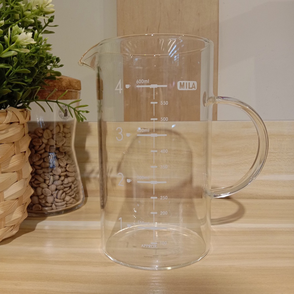 【塔奇極品咖啡】MILA 咖啡 玻璃 量杯 有刻度 650ml 耐熱玻璃 ML-G816 | 蝦皮購物