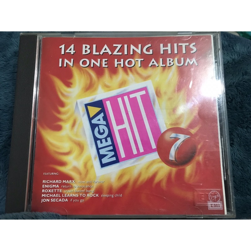 二手 西洋歌曲 MEGA HIT 7 勁爆排行 (14 Blazing Hits In One Hot Album) | 蝦皮購物