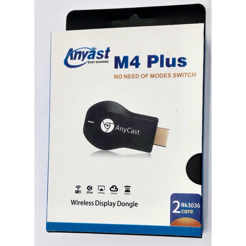 全新 AnyCast M4 Plus HDMI 新版 無線傳輸器 同屏器 螢幕分享器 | 蝦皮購物