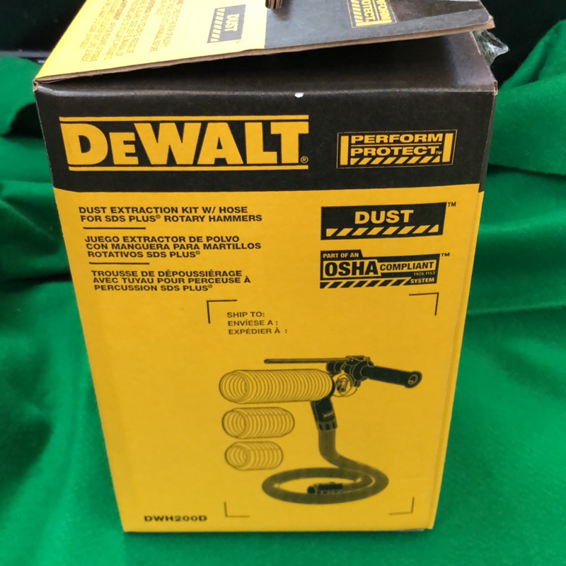 含稅 DWH200D吸塵器套件 集塵器 套件 (需另外搭配吸塵器) 得偉 DEWALT 集塵 | 蝦皮購物