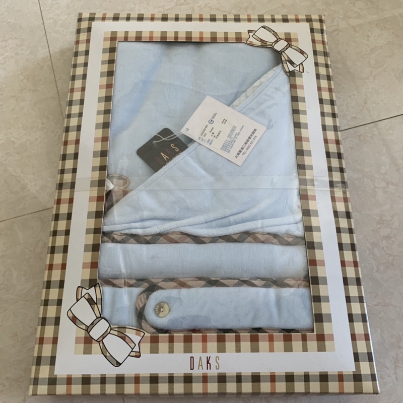 全新DAKS包巾禮盒含提袋 | 蝦皮購物