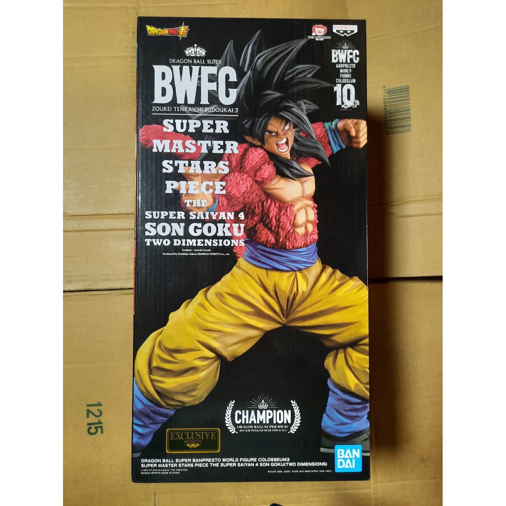 七龍珠 一番賞 SMSP BWFC 認證店限定 海外版 2D色 超級賽亞人4 超四 孫悟空 非 巴達克 孫悟飯 | 蝦皮購物