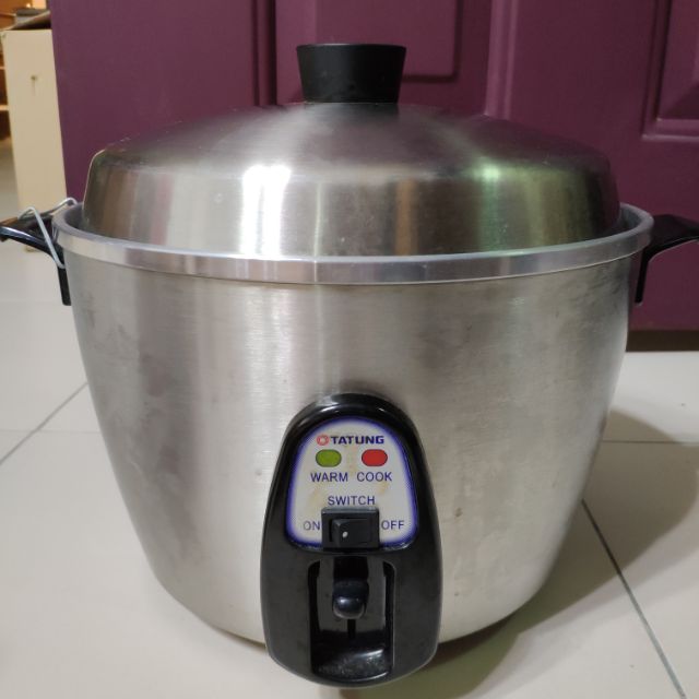 [售出]TATUNG大同電鍋/220V/出國必備歐規/全機不鏽鋼/晶鋼電鍋/TAC-11K(F) | 蝦皮購物
