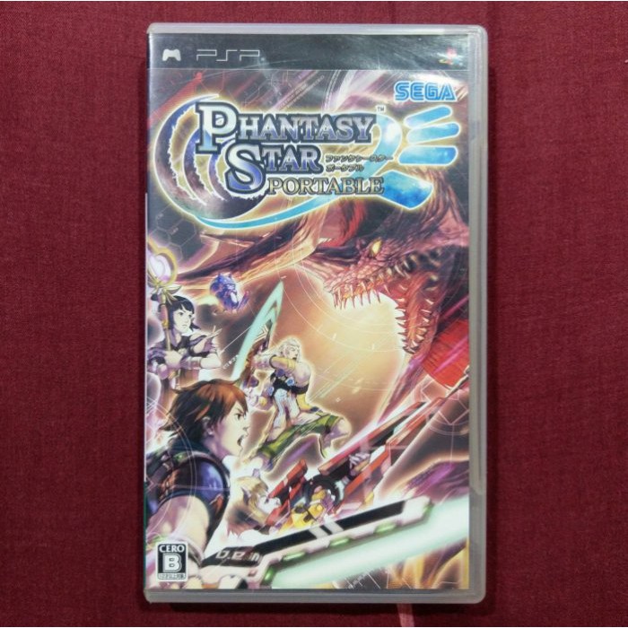 PSP Phantasy Star Portable 夢幻之星 純日版純日版(編號215) | 蝦皮購物