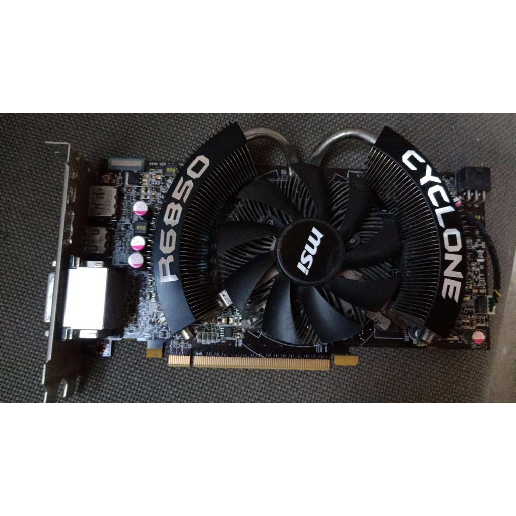 含稅 微星 R6850 CYCLONE 1GD5 PE/OC 保固一個月 11V502 | 蝦皮購物