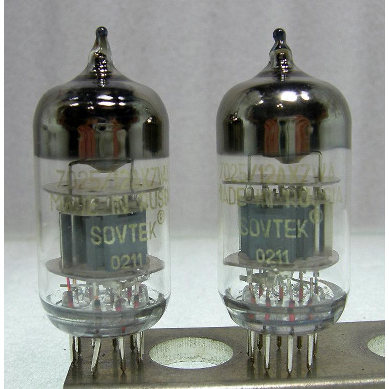 12AX7 ︽NO:2503 俄羅斯 SOVTEK 特製管 7025 / 12AX7WA (NOS真空管 四雲母片 1只 | 蝦皮購物