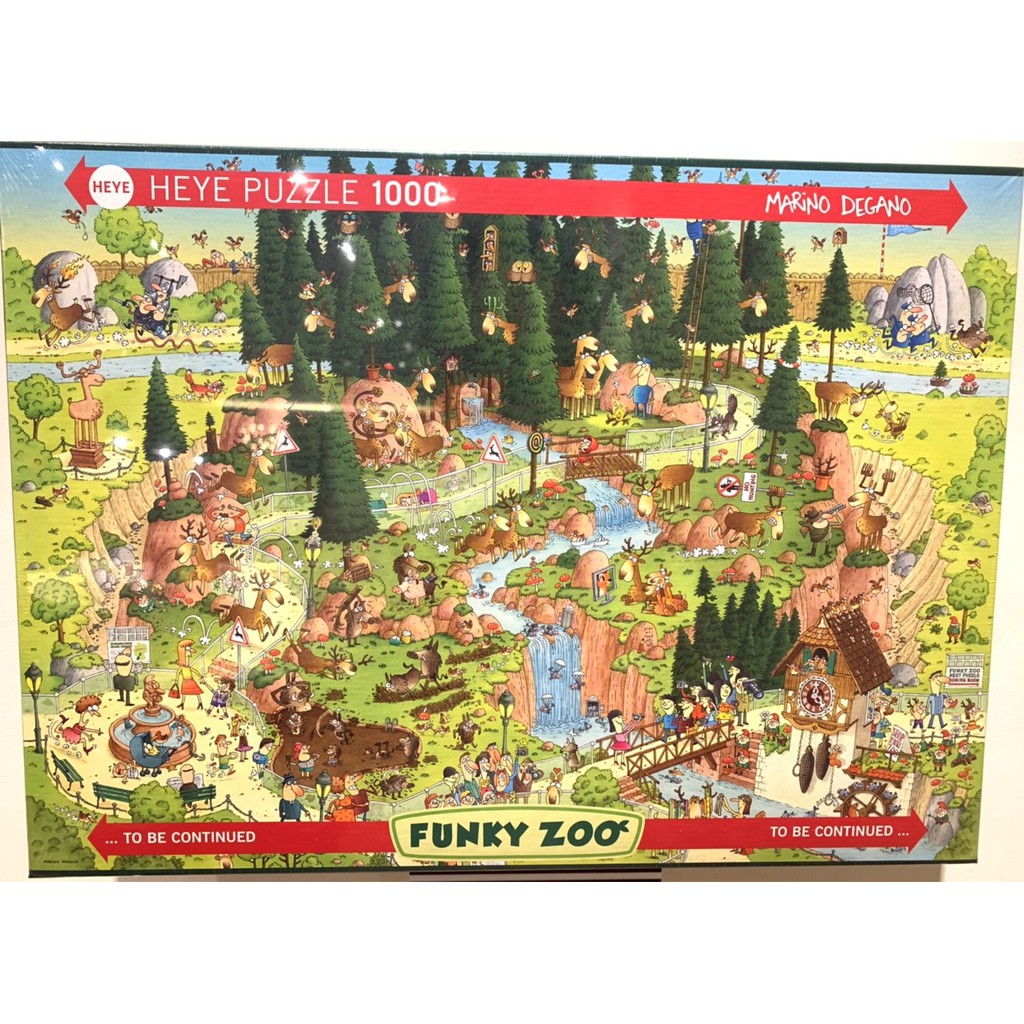 【現貨拼圖】HEYE DEGANO系列-FUNKY ZOO No.1黑森林動物園Black Forest Habitat | 蝦皮購物