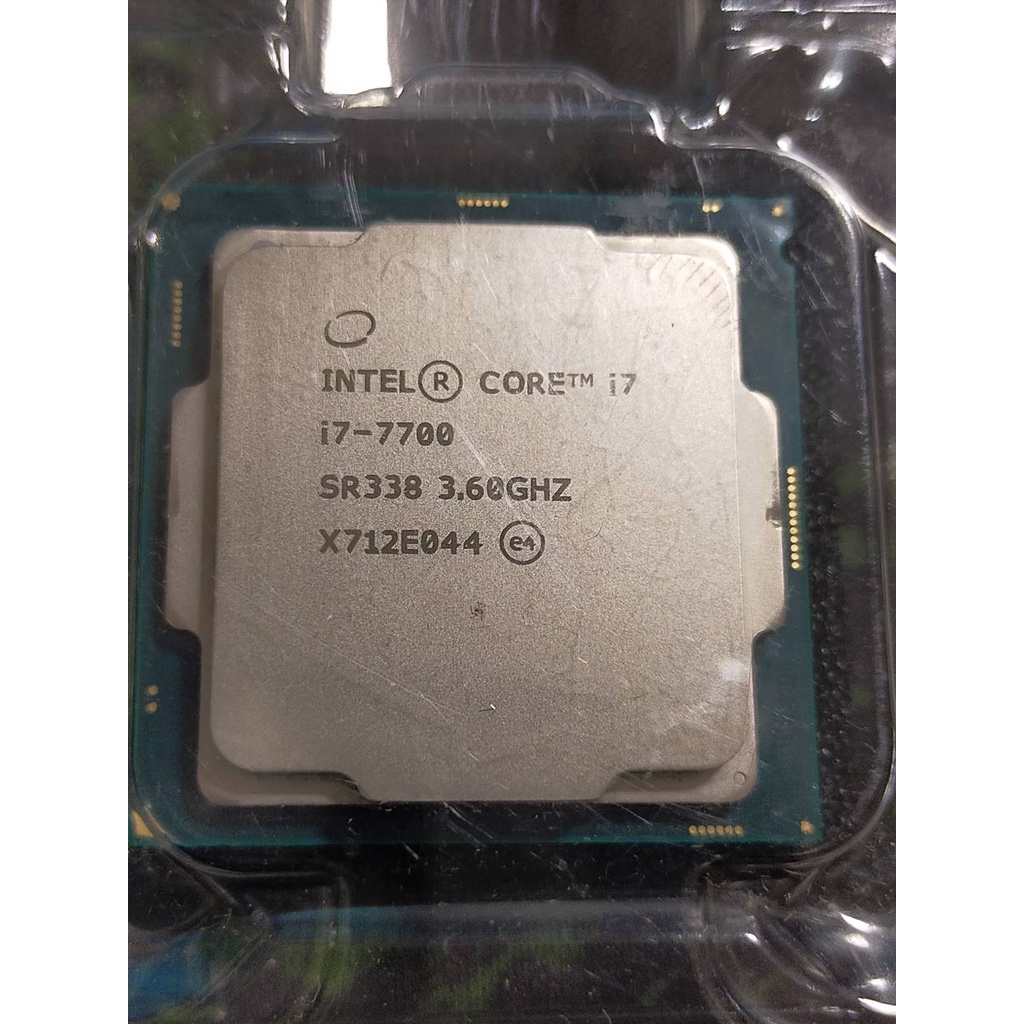 智星電腦 二手良品 INTEL 1151腳位高階處理器 i7-7700 3.6G CPU 技嘉GA-B250M-D2V | 蝦皮購物