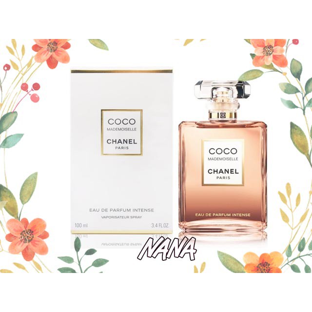 NANA CHANEL CoCo Mademoiselle Intense 魅惑印記 女性淡香精 50ml 100ml | 蝦皮購物