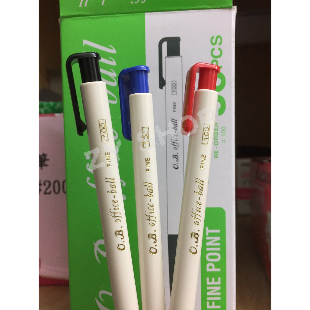 【O.B】OB 100 0.7mm自動原子筆 / 支 | 蝦皮購物