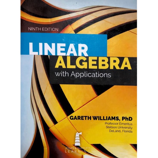 Linear Algebra with Applications 9th edition(裝訂版) | 蝦皮購物