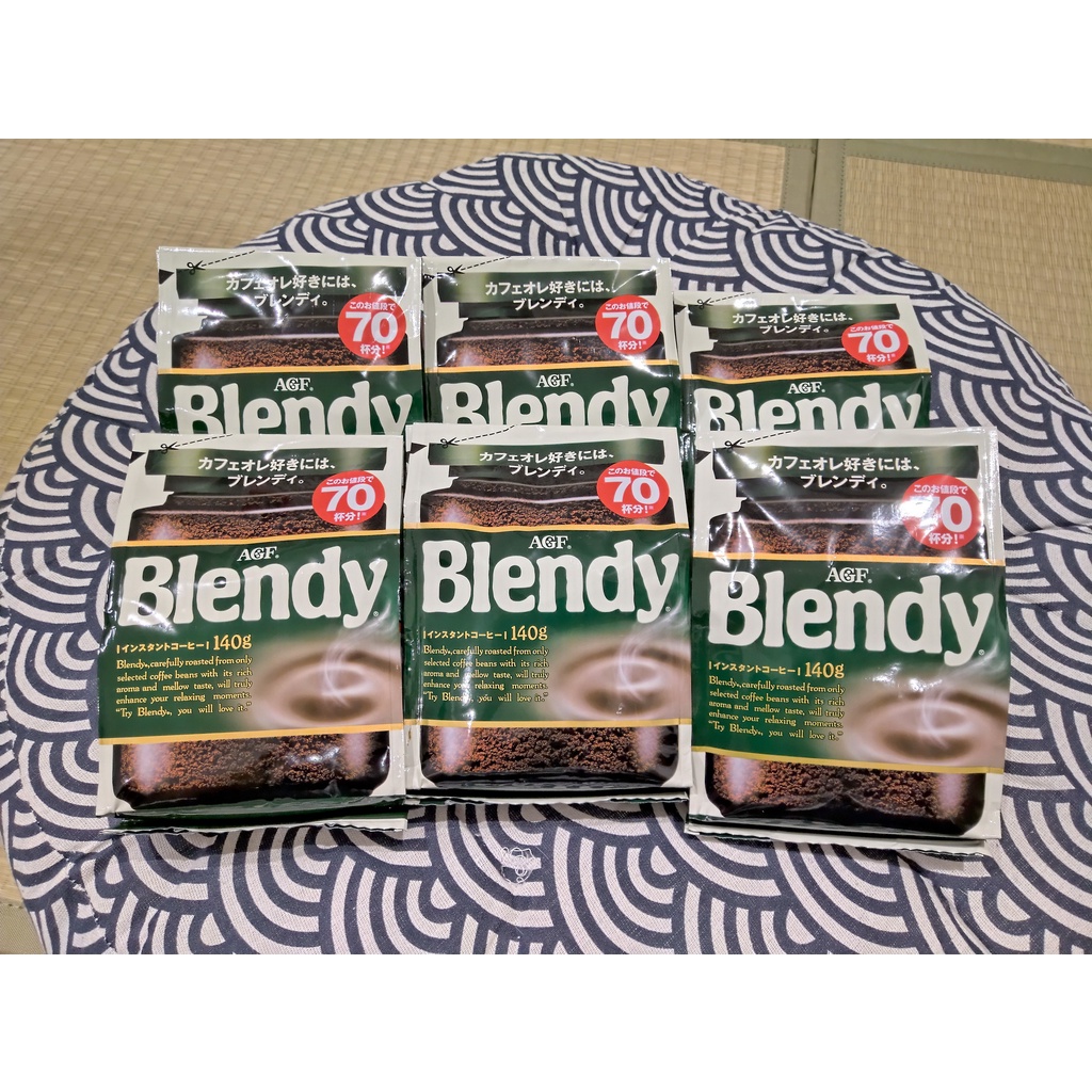 [現貨] AGF 140g / 200g Blendy 咖啡 (賞味期2026/3月) 補充包 | 蝦皮購物